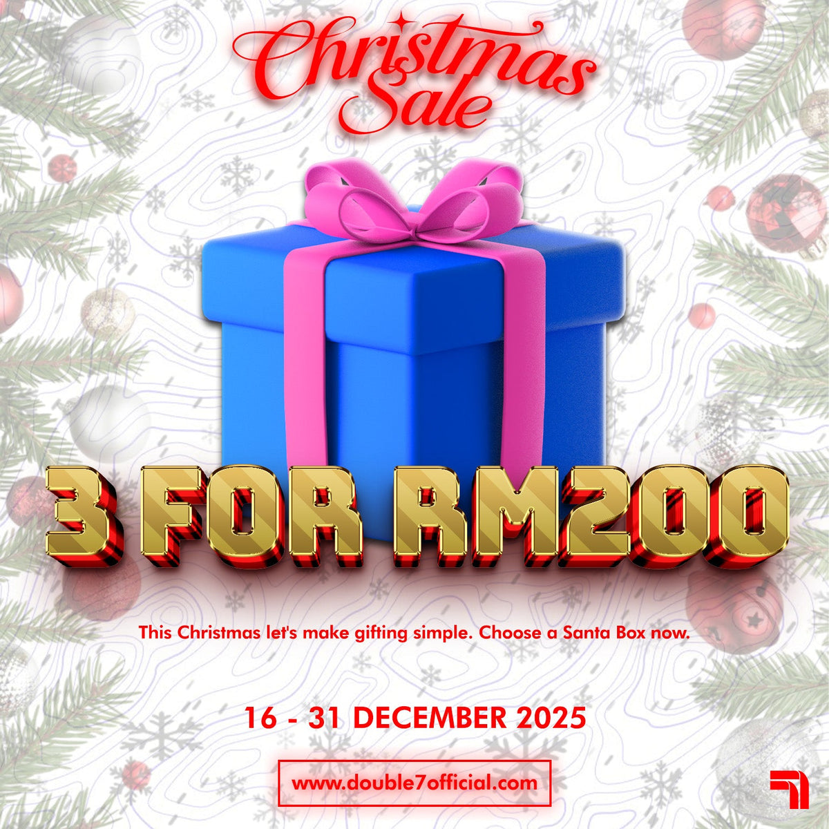 Buy 3 for RM200 – Page 9 – Double 7 Official