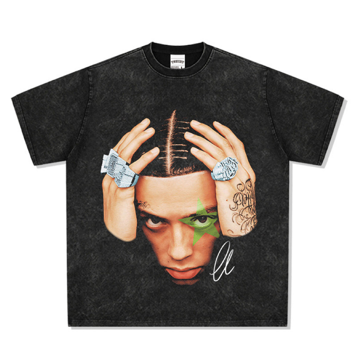 Central Cee Oversized Washed T-Shirt – Double 7 Official