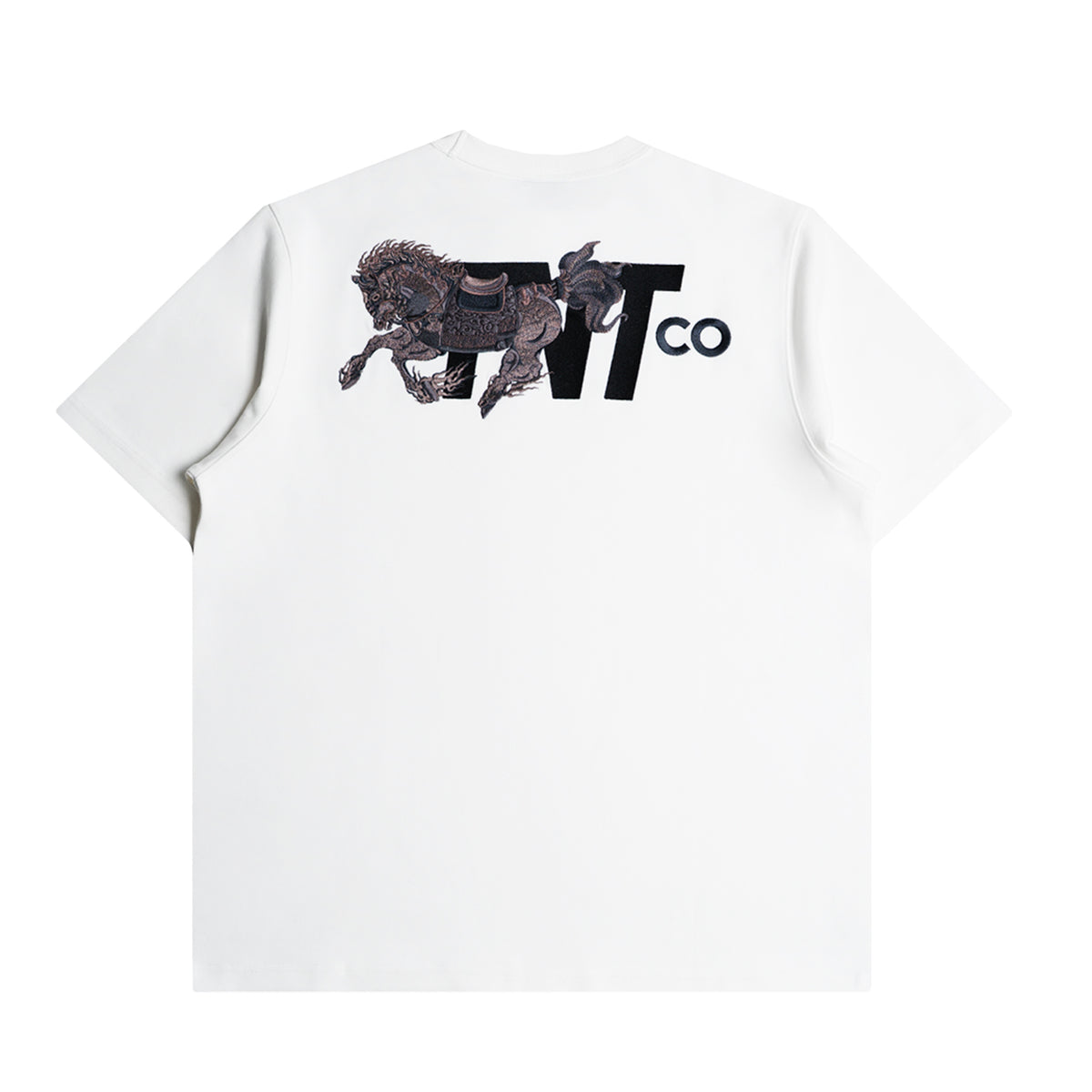 TNTCO Running Horse Tee (White) – Double 7 Official