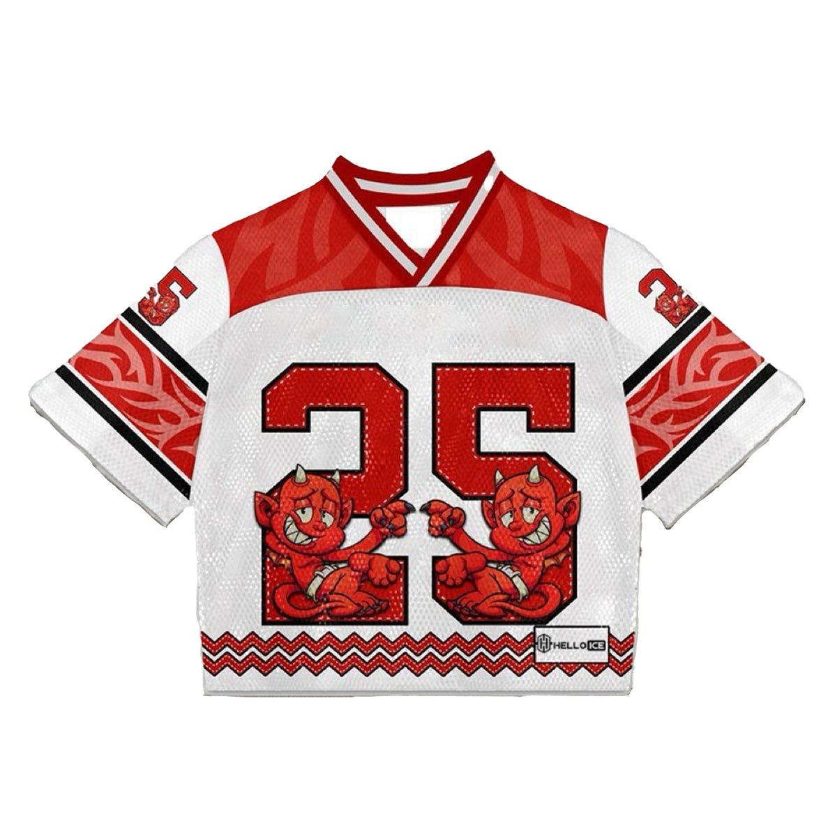 No25 Devil Mesh Boxy Jersey – Double 7 Official