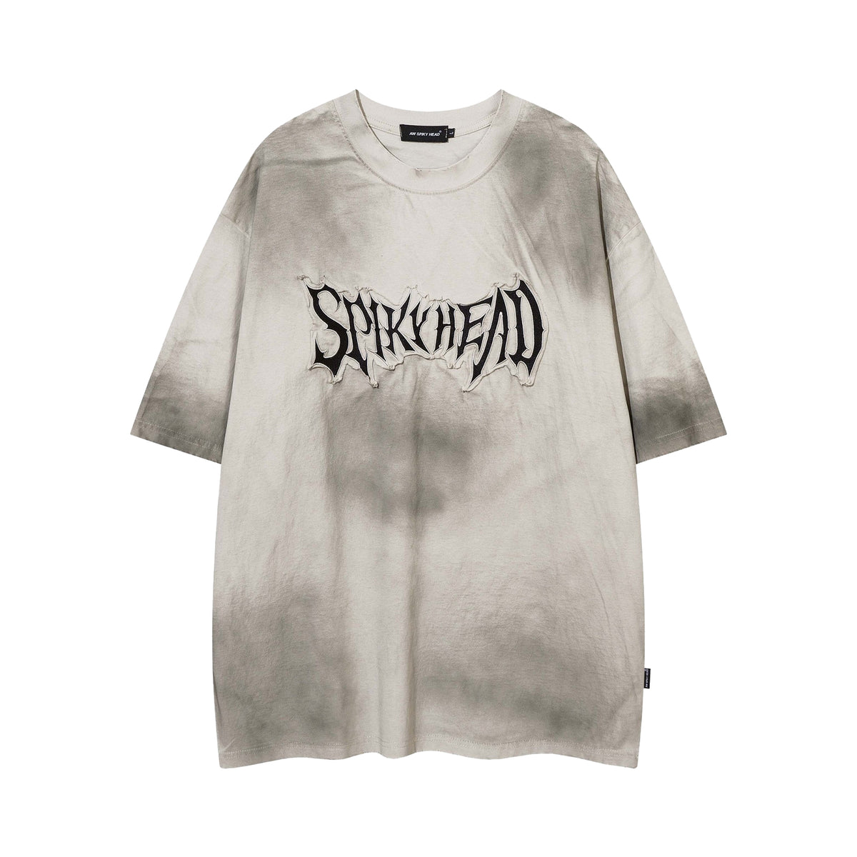 SpikyHead Embroidery Oversized T-Shirt – Double 7 Official