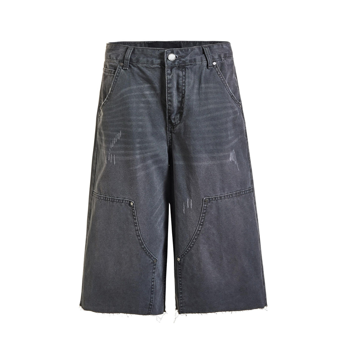 Made Extreme Washed Whiskered Jorts – Double 7 Official