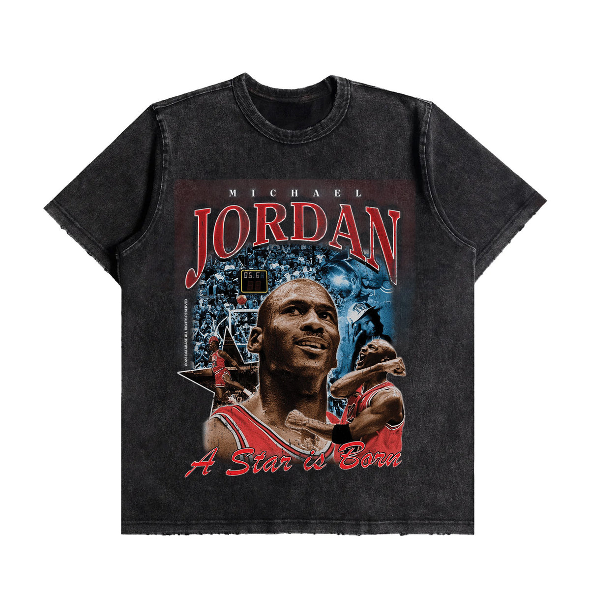 Michael Jordan Oversized Washed T-Shirt IV (Preorder) – Double 7 Official