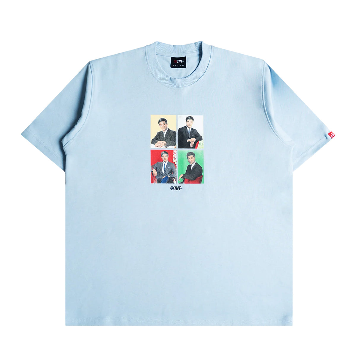 TNTCO Man In Suit Tee (Light Blue) – Double 7 Official