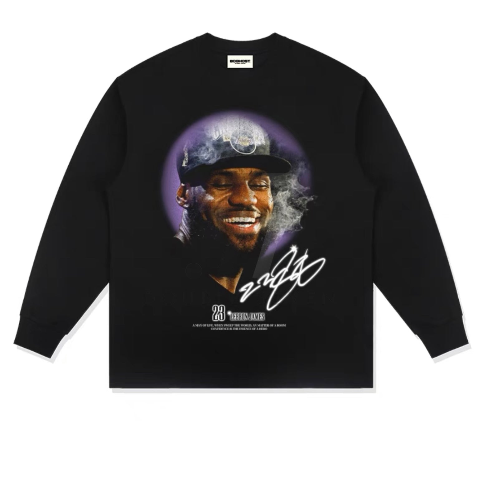 Lebron James Long-Sleeve Oversized Tee (Preorder) – Double 7 Official
