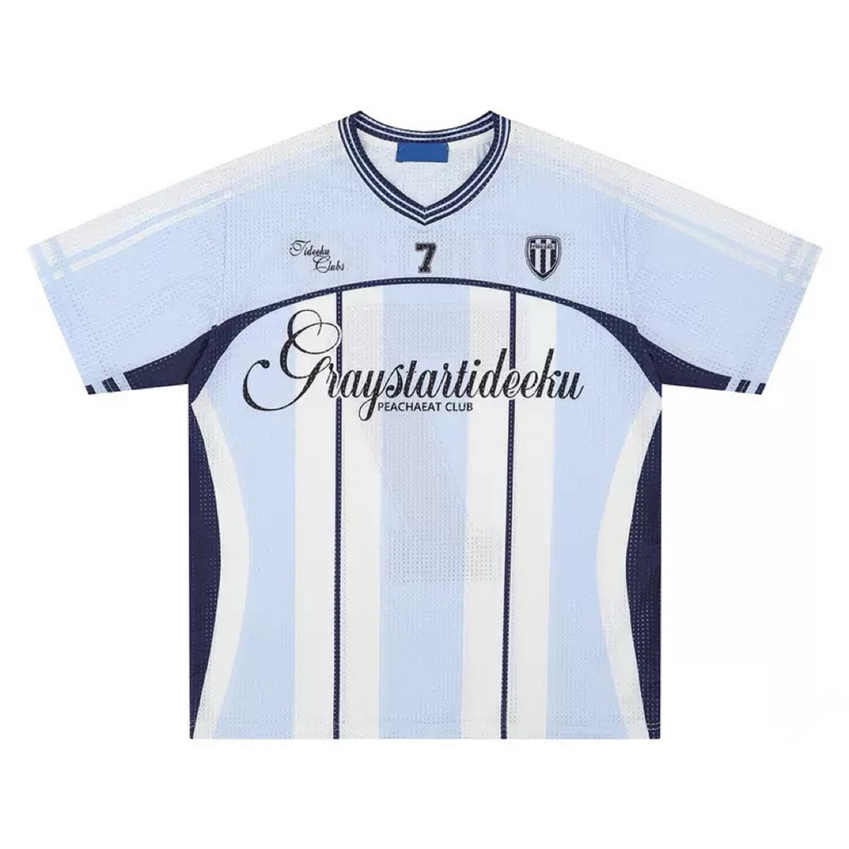 Graystar Tideeku 7 Striped Football Jersey – Double 7 Official