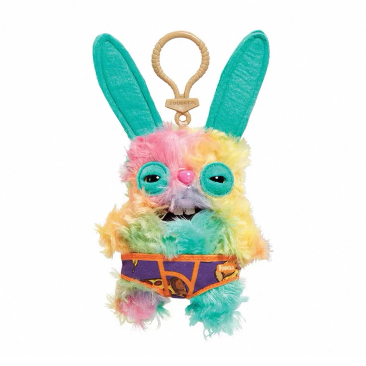 Fuggler Rainbow Bunny Monster Keychain – Double 7 Official