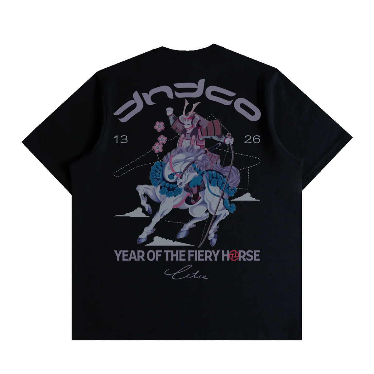 TNTCO Samurai Tee (Black) – Double 7 Official