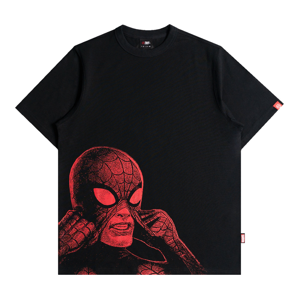 TNTCO X MARVEL Spiderman Unmasked Tee – Double 7 Official