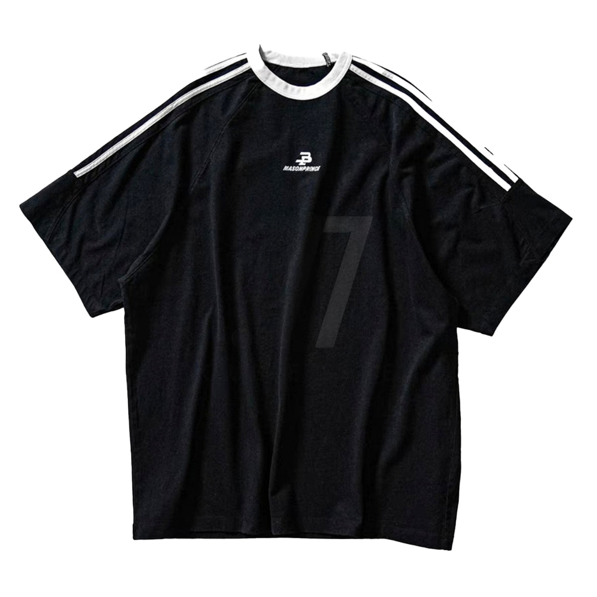 Mason Prince 90s Retro Basic Logo Tee – Double 7 Official