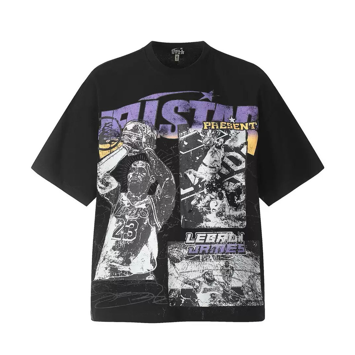 Hell Star LeBron James Oversized T-Shirt – Double 7 Official