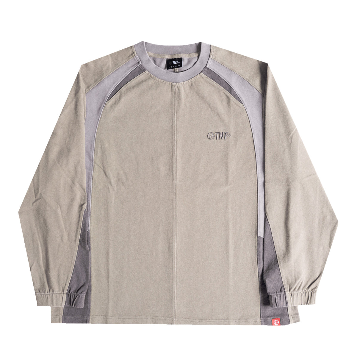 TNTCO SS25 Panel Long Sleeve Tee – Double 7 Official