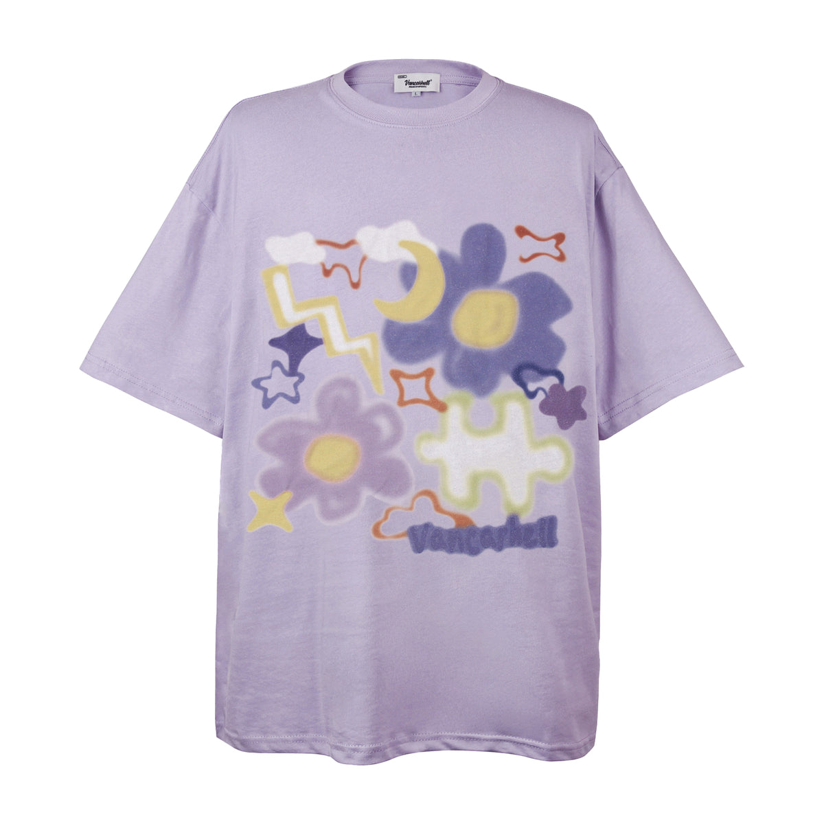 Vancarhell Floral Dopamine Oversized T-Shirt (Preorder) – Double 7 Official