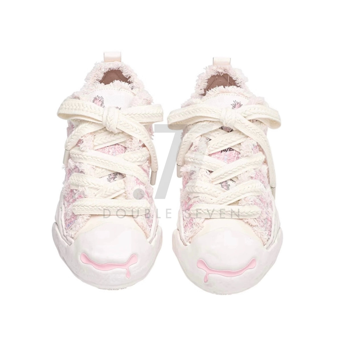 H52 Canvas Low Top Light Pink Shoes (Preorder) – Double 7 Official