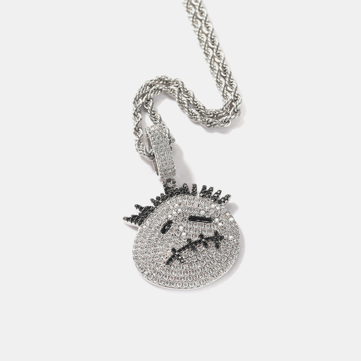 Urraco Iced Cactus Jack Mascot Pendant - White Gold – Double 7 Official