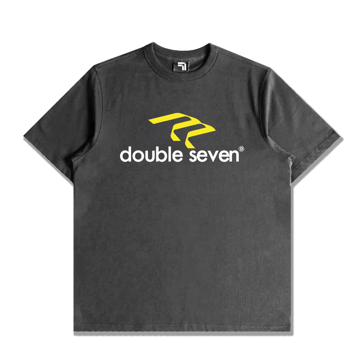 Double 7 Neo Core Logo Tee (Charcoal) – Double 7 Official