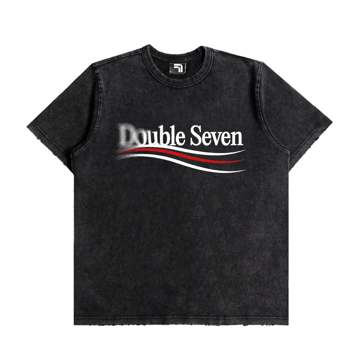 Double 7 Washed Campaign Logo Tee – Double 7 Official