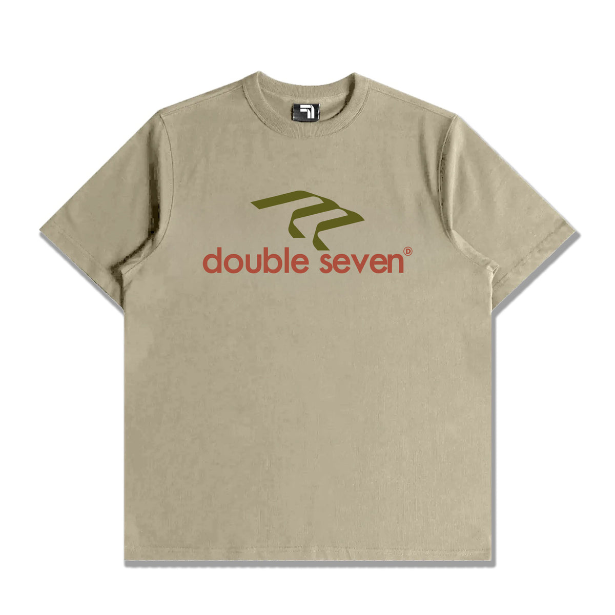 Double 7 Neo Core Logo Tee (Sand) – Double 7 Official