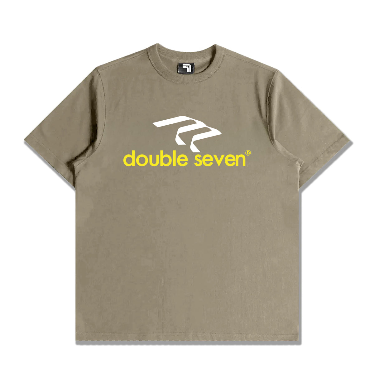 Double 7 Neo Core Logo Tee (Taupe) – Double 7 Official