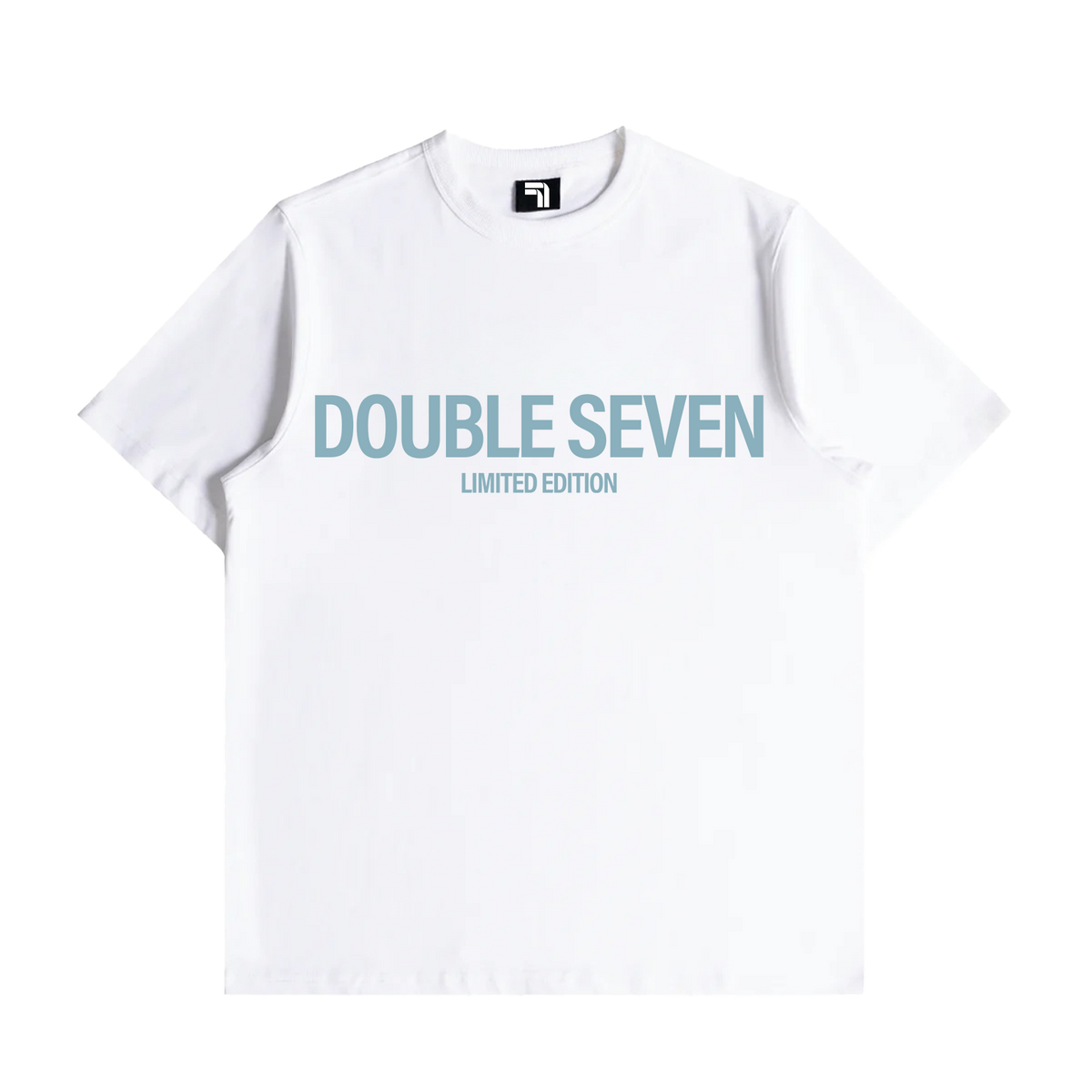 Double 7 Classic Font Tee (White) – Double 7 Official
